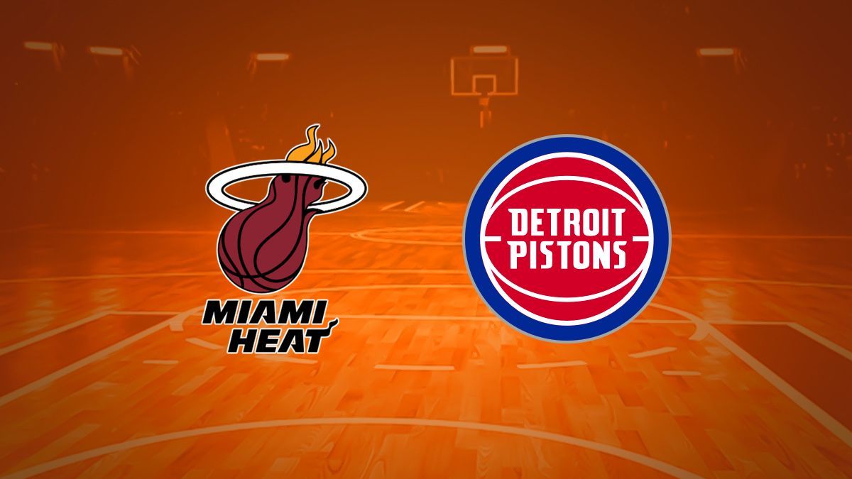 Miami Heat vs Detroit Pistons: Points, rebounds and assists per player ...