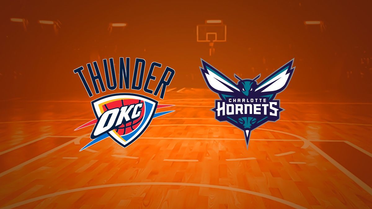 Oklahoma City Thunder vs Charlotte Hornets: live info and stats | NBA ...